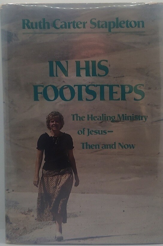 Jimmy Carter Signed In His Footsteps Book Ruth Cash Autographed POTUS ...