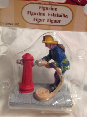 Lemax Fire Brigade to The Rescue #12901 Rare | eBay