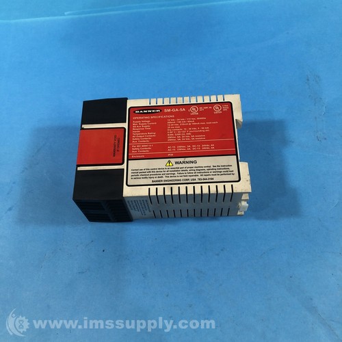 Banner SM-GA-5A Safety Mat Controller 115AC/24Dc 4 N/O 1 USIP | eBay