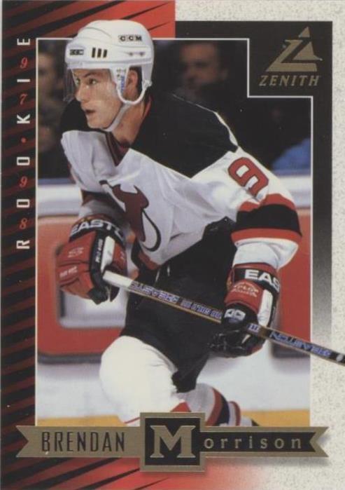 1997-98 Pinnacle Zenith - Brendan Morrison #90 (RC) for sale online | eBay