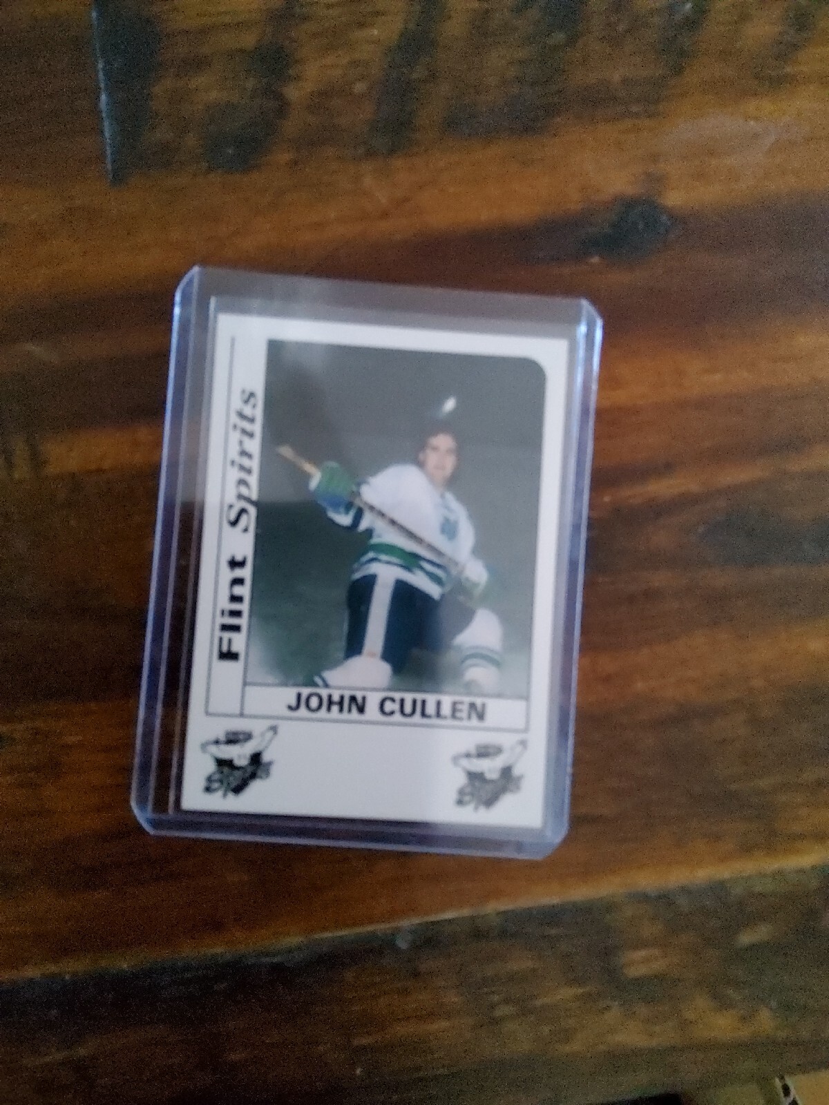 1987-88 Flint Spirits IHL hockey John Cullen Card NM/M or Better See ...