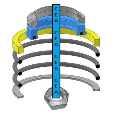 6586915 Lift Cylinder Seal Kit Fits Bobcat 853 | eBay