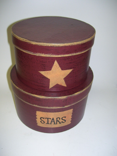 Small Patriotic Storage Boxes Set of Two | eBay