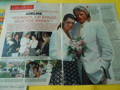 Coupure Presse Clipping 1994 Johnny Adeline j'ai épousé deux fois | eBay