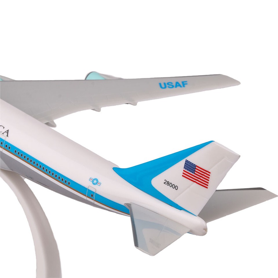 PPC USAF Air Force One Boeing VC-25 28000 Desk Display 1/250 Model AV ...