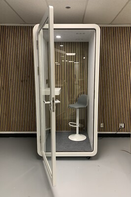 eBooth Solo Office Phone Booth Privacy Pod Soundproof Meeting Call Room ...