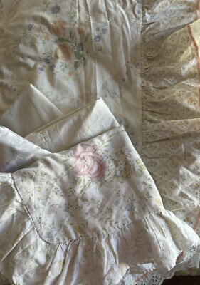 Used double duvet cover and 4 pillowcase | eBay UK