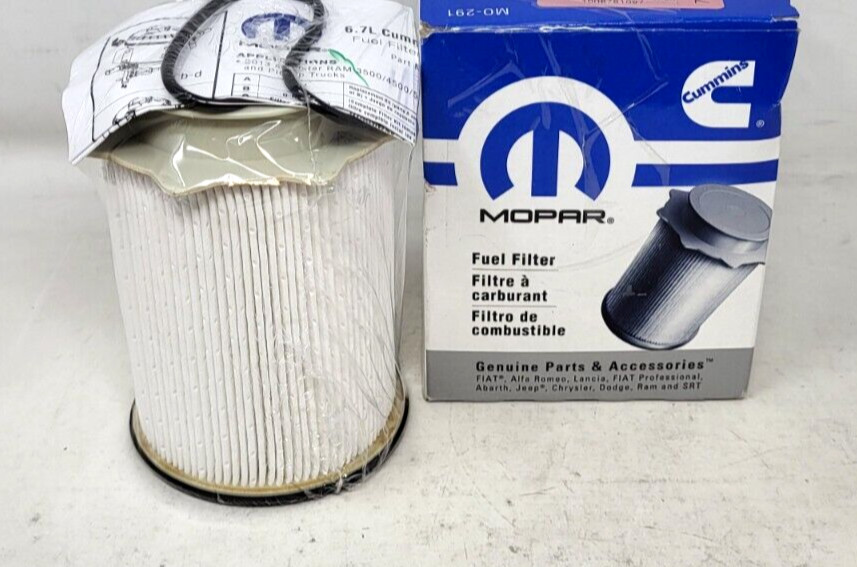MOPAR MO-291 - Cross reference fuel filters