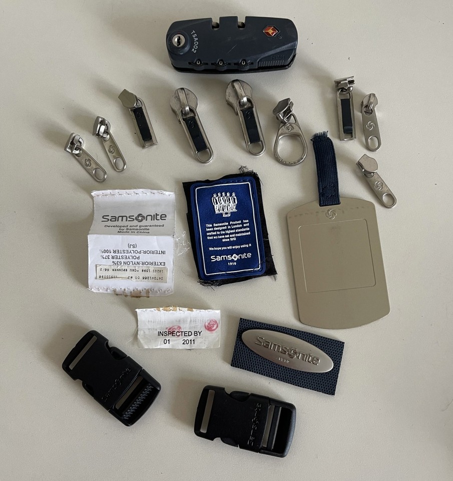 OEM Samsonite Suitcase Luggage Lock TSA002 Handle Zipper Hold Pulls ...