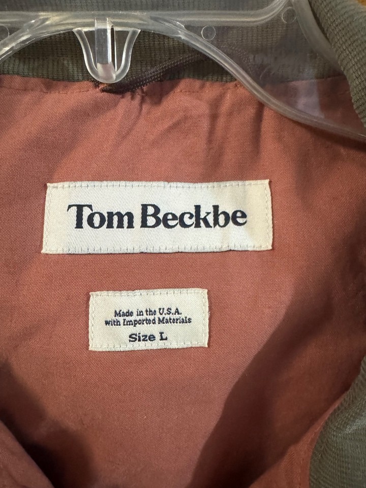 Tom Beckbe Large Kinsman Vest Tobacco | eBay