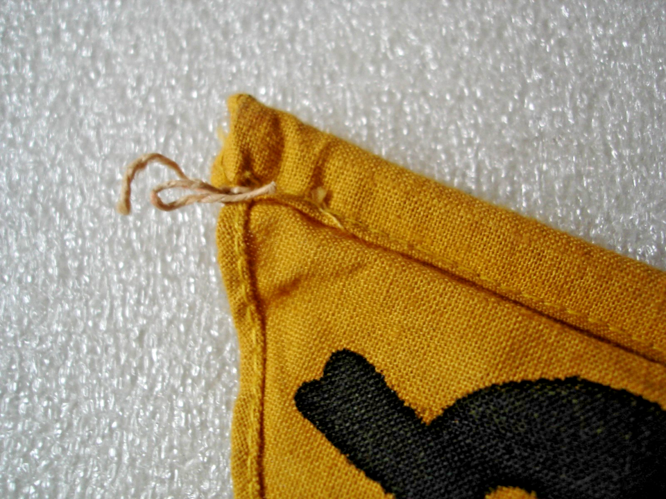 ORIGINAL WW2 GERMAN TOTENKOPH SKULL MINE/GAS WARNING FLAG | eBay