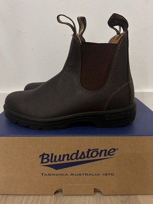 NEW Blundstone 550 Walnut - Elastic Sided Boot Size 6.5 US M/8.5 US W ...