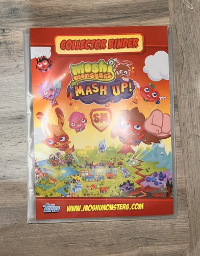 Moshi Monsters Mash up Trading Collector Binder & Cards - Approx 120 ...
