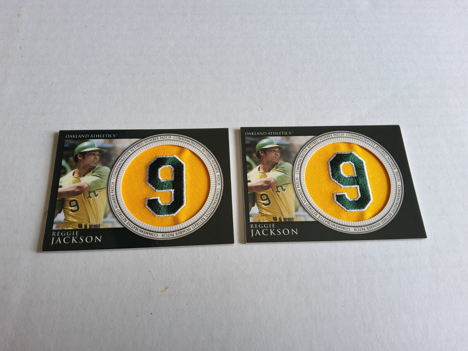 2012 Topps Retired Number Reggie Jackson lot...2 cards | eBay