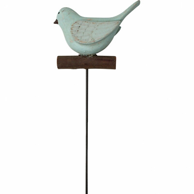 Rustic Blue Bird POT Stake BRAND NEW | eBay