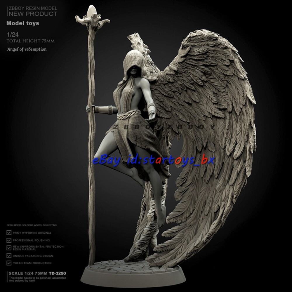 Redeeming Angel 1/24 Unpainted Resin Model Kit Unassembled Garage Kit ...
