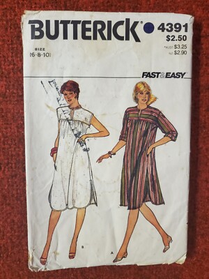 Butterick 4391 Pattern Size 6, 8, 10 | eBay