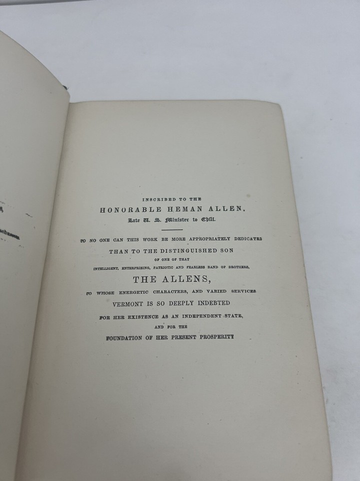 The Green Mountain Boys 1881 Revised Edition Vintage HC Book Judge D. P ...