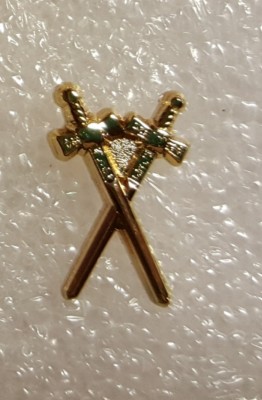 Officer Inner Guard Lapel pin Inside Sentinel Masonic Mason Gold | eBay