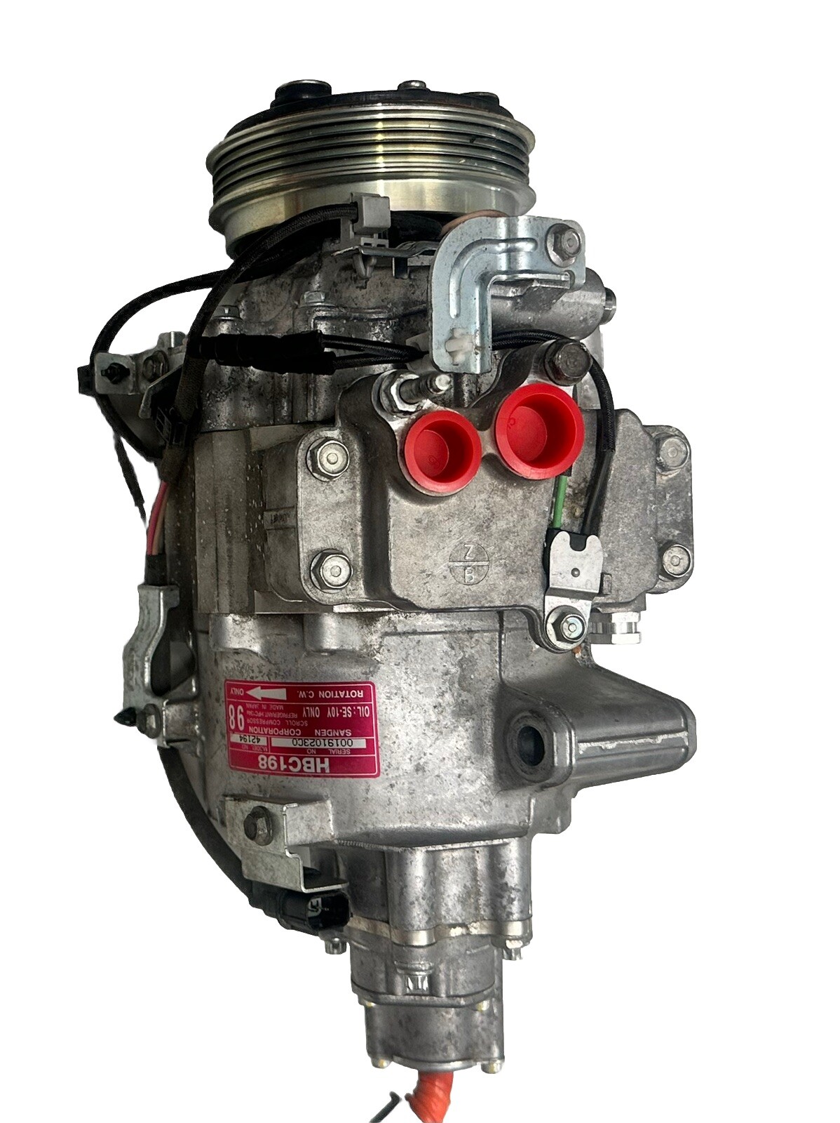 2012-2015 Honda Civic 2013-2014 Acura ILX Hybrid A/C Compressor W ...