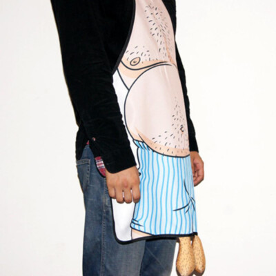 1 Pc funny aprons for men Apron Printed Wacky Novelty Apron for Kitchen ...