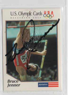Bruce Jenner 1991 Impel Marketing certified autographed card | eBay