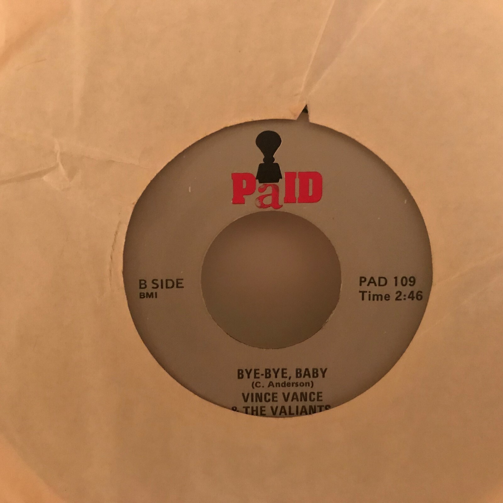 VINCE VANCE & THE VALIANTS 7" SINGLE , BOMB IRAN / BYE BYE BABY | eBay