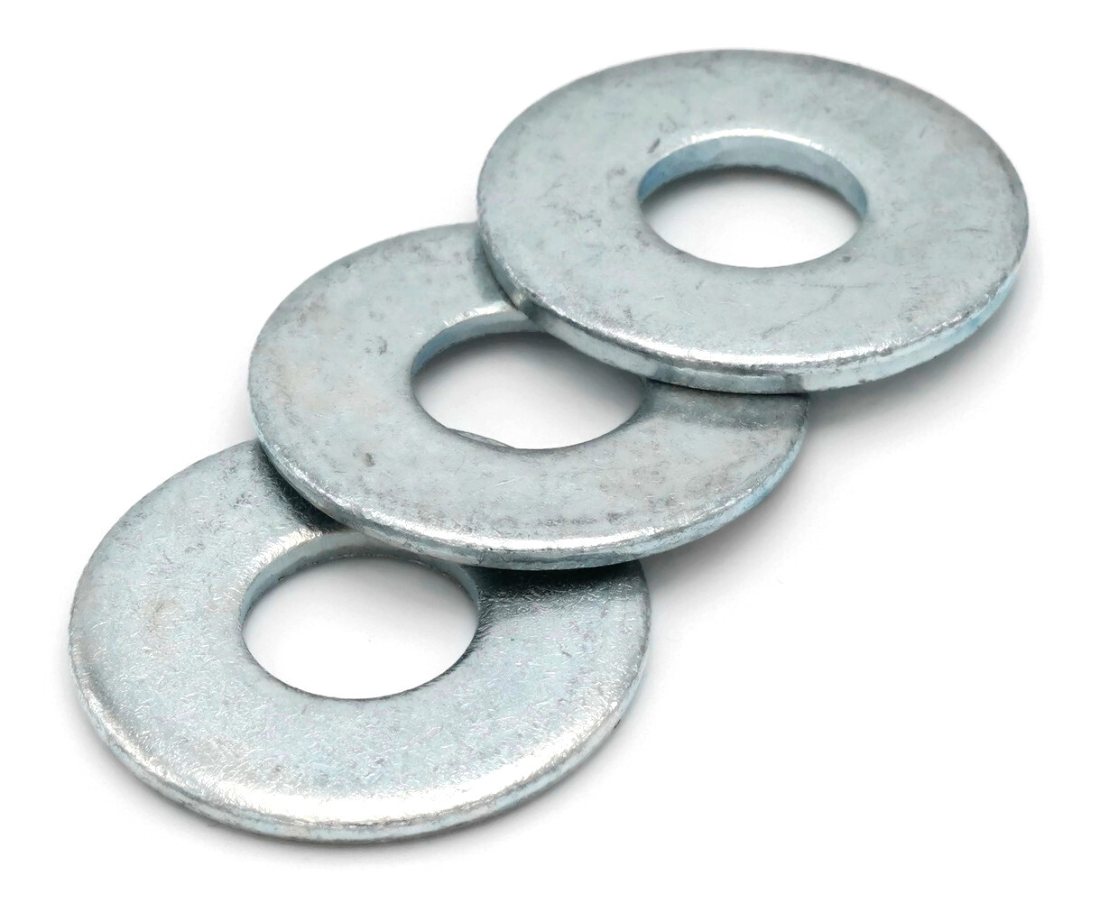 Flat Washers Zinc Plated Steel USS Inch Standard Washers - Sizes 3/16 ...