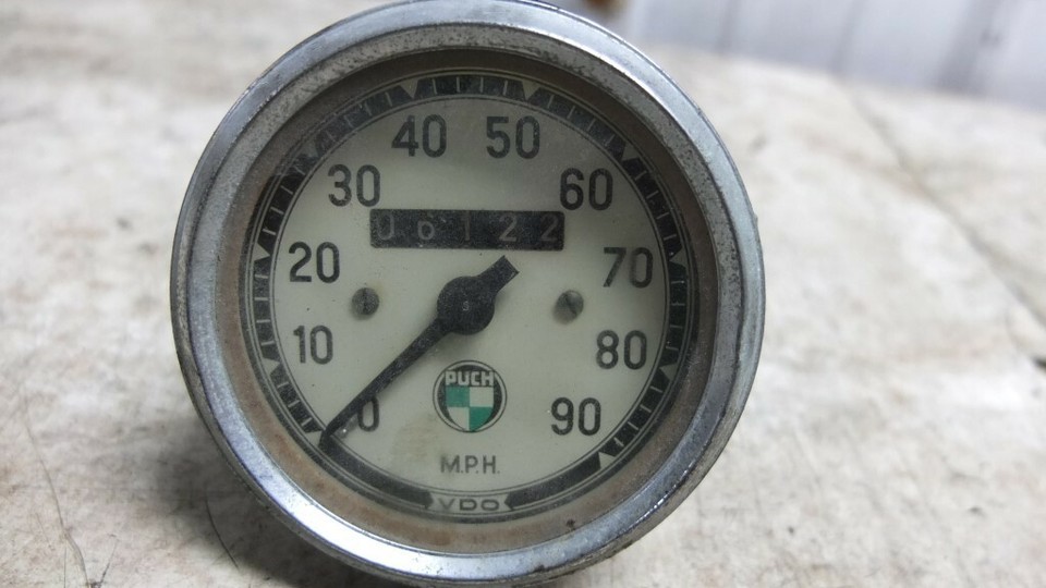 67 68 69 Sears Allstate Puch SR250 SR 250 Speedometer Speedo Gauge ...