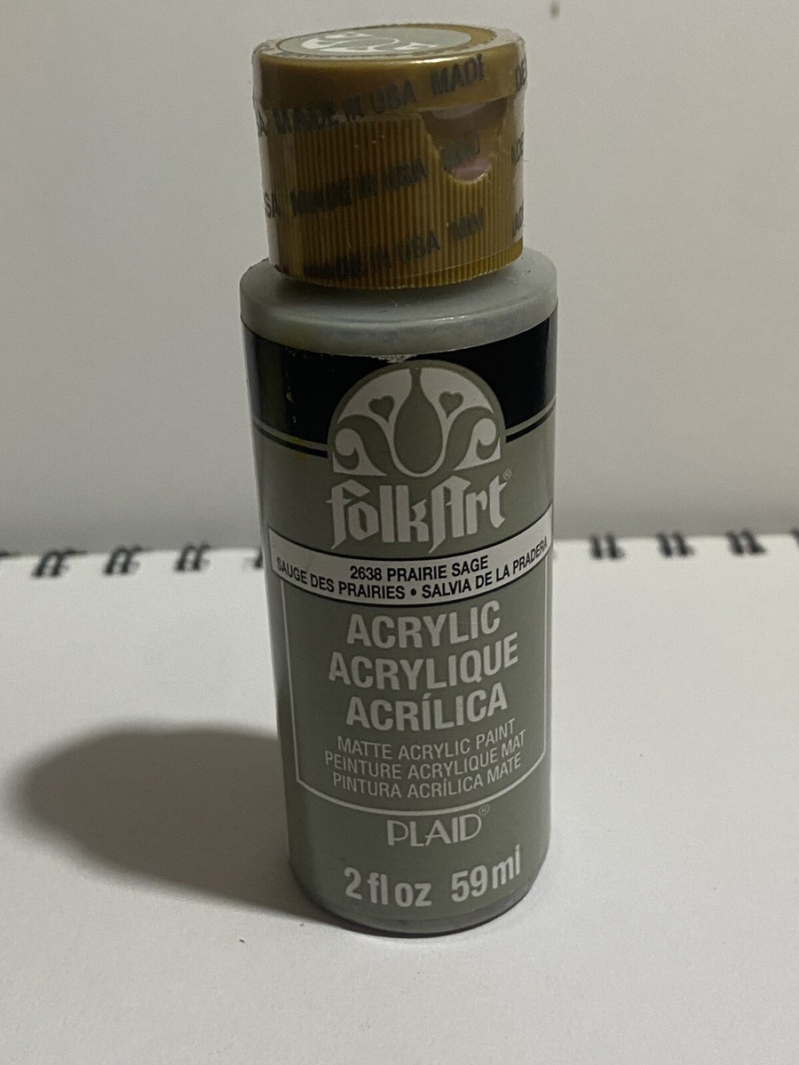 Prairie Sage Paint FolkArt Acrylic Craft Paint, Matte Finish, Prairie