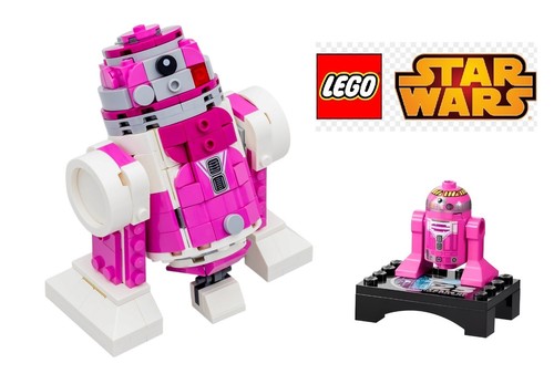 LEGO Star Wars Astromech Droid QT-KT Minifig + Buildable Droid 40755 ...