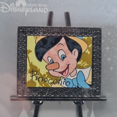 Disney Park Hong Kong oil painting series display easel LE800 pin ...