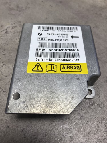 BMW 5 7 X5 Series E38 E39 E53 SRS Control Unit Sensor ECU 65.77 ...