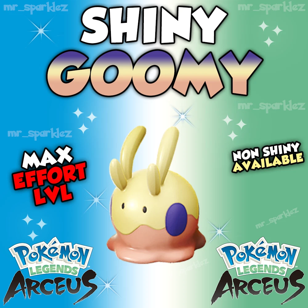 Shiny Goomy Pokemon