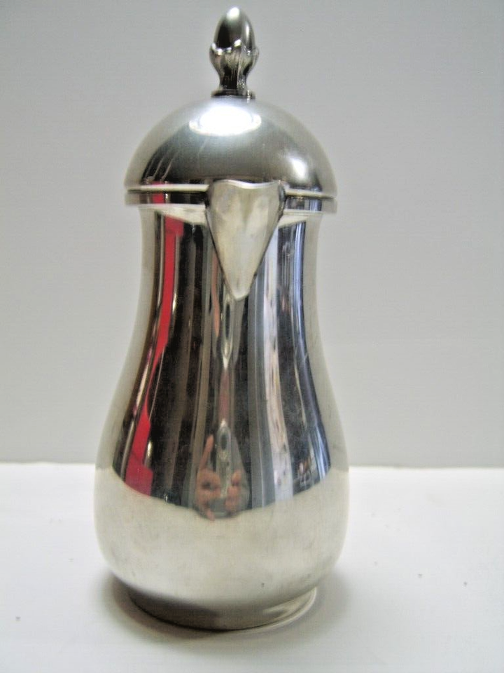 Vintage CARTIER Pewter Chocolate Pot/Syrup Jug | eBay