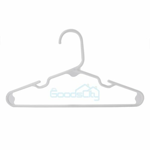 Plastic Hangers Durable Small Stylish New in Pack of 50 & 100 Home For ...