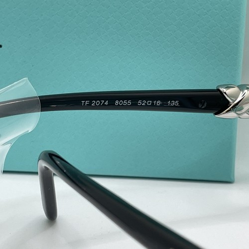 Tiffany & Co TF2074 8055 Women's Eyeglasses - Black/Pale Blue for sale ...