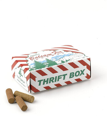 50 pcs Balsam Fir Incense Logs Paine's natural USA made Christmas Tree ...