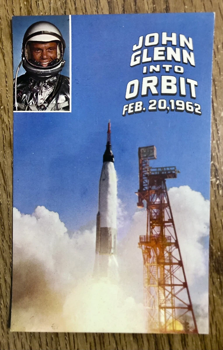 Astronaut John Glenn 1962