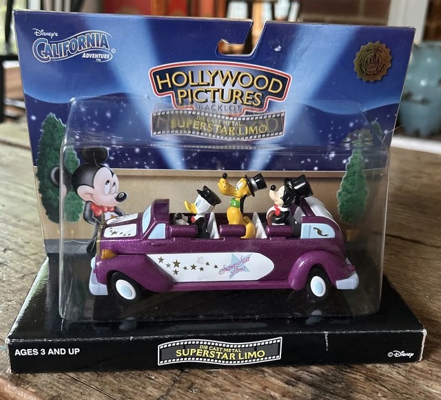 Vintage Disneyland California Adventure Disney Parks Superstar Limo ...