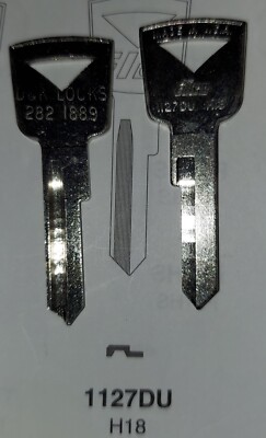 Ford, Edsel, Lincoln, Mercury 1127DU, H18 Vintage Key Blank | eBay