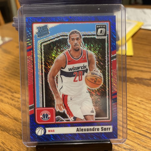 2024-25 Donruss Optic - Alexandre Sarr #276 Rated Rookie Blue Shimmer ...