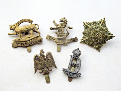 Mixed Lot of Cap Badges (5) | eBay UK