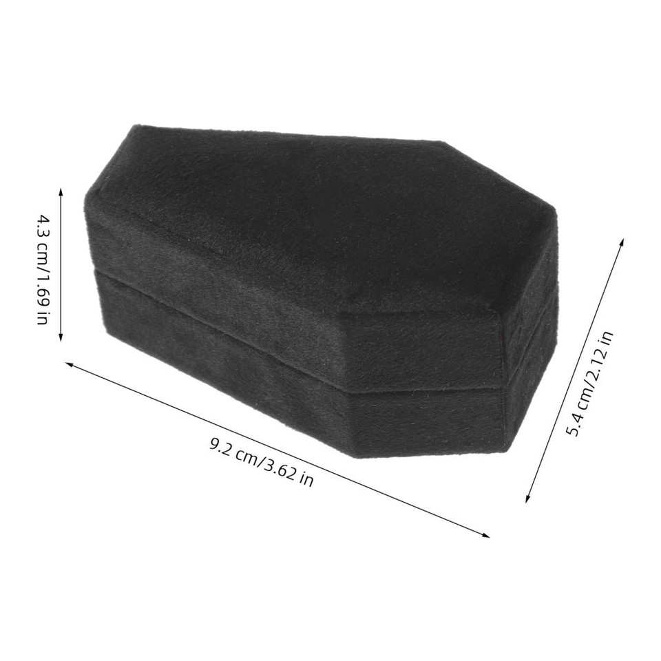 Coffin Ring Box Gothic Style Wedding Ceremony Ring Box Proposal ...