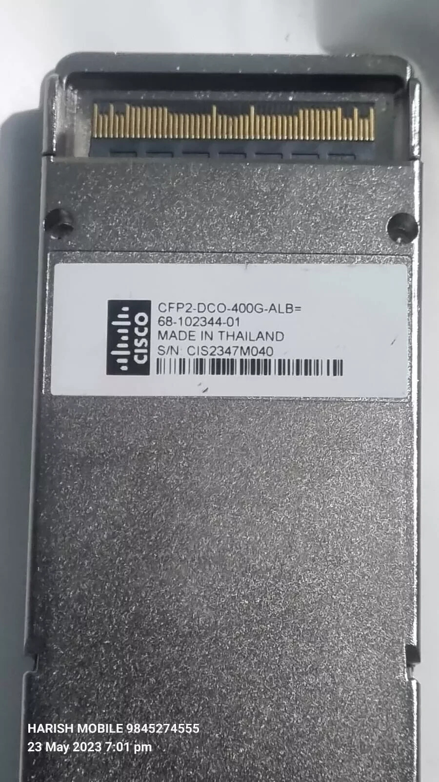 Cisco CFP2-DCO-400G-ALB= 400,200G,100G,WDM Digital CFP2-DCO Only | eBay