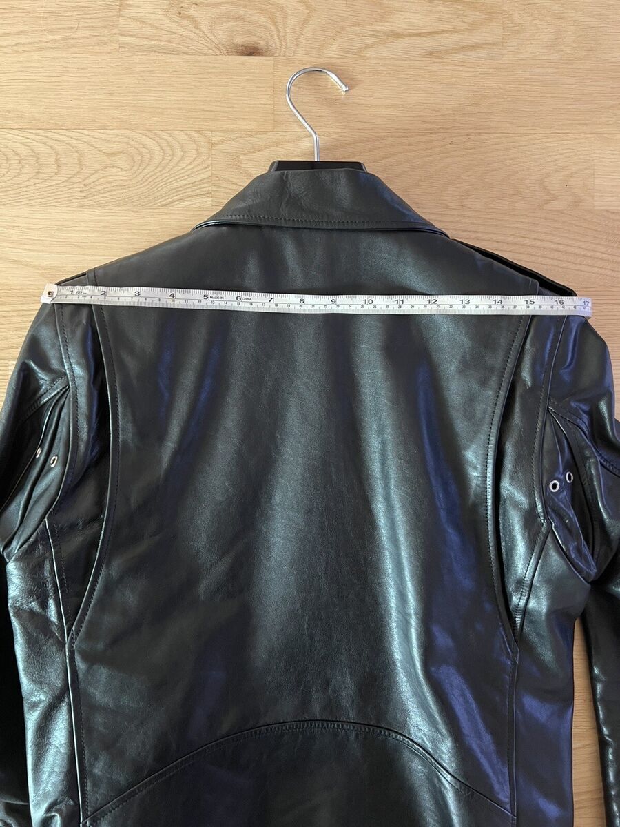 Saint Laurent Paris L17 Leather Jacket - Sz. 48 (M) - Hedi Saint Laurent Paris L17 Leather Jacket - Sz. 48 (M) - Hedi