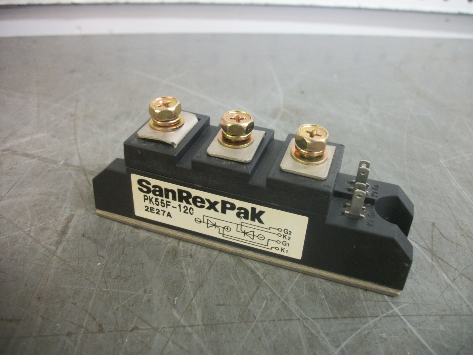 SANREX PAK POWER SCR THYRISTOR MODULE PK55F-120 NOB | eBay