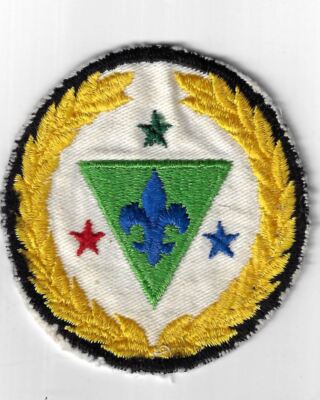 Commissioner Patch BSA BLACK Border (SEWN) [Q-1337] | eBay