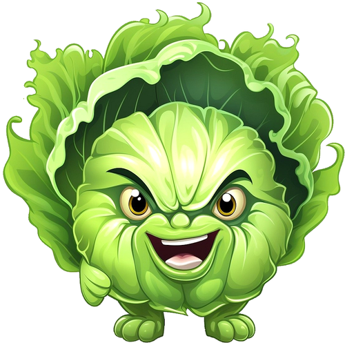 30 Custom Cartoon Cabbage Character Personalized Address Labels | eBay