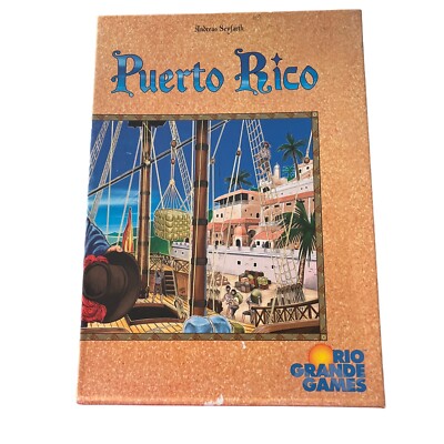 Puerto Rico Board Game - Rio Grande Games 2002 Andreas Seyfarth NICE ...